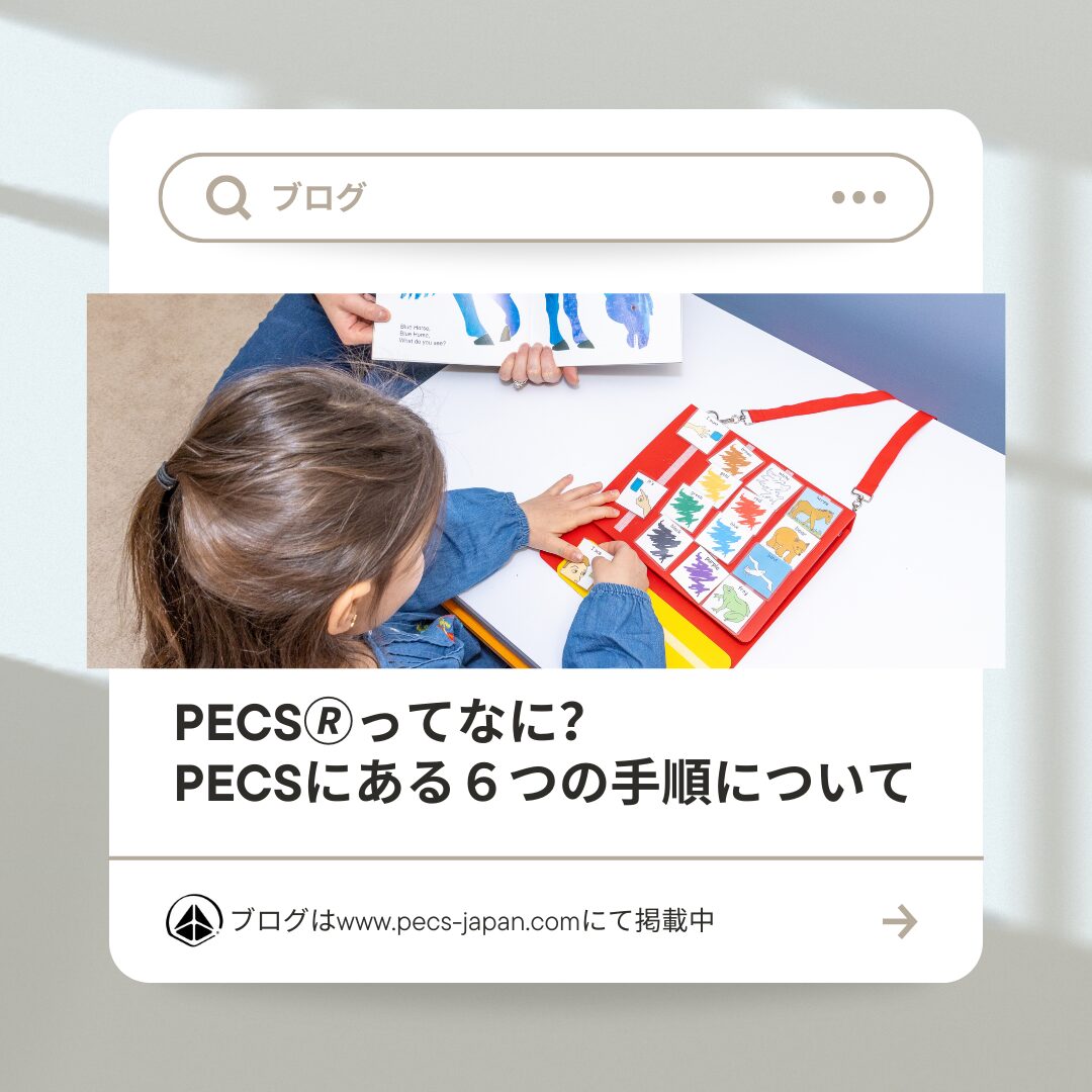 PECS🄬ってなに？ - Pyramid Educational Consultants of Japan